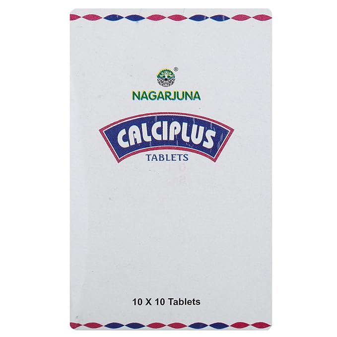 Nagarjuna Calciplus Tablets - 100 Tabs - AtoZ Indian Products