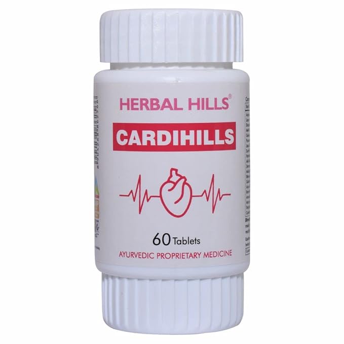 Herbal Hills Cardihills Tablets - 60 Tabs - AtoZ Indian Products