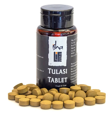Isha Life Tulsi Tablet - 60 Tablets - AtoZ Indian Products