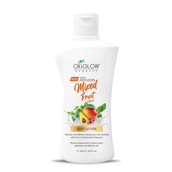 Oxyglow Mixed Fruit Extract Rich Body Lotion - 500 ML - AtoZ Indian ...