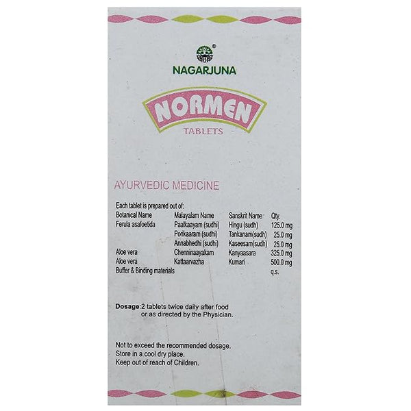 Nagarjuna Normen Tablets - 100 Tabs - AtoZ Indian Products