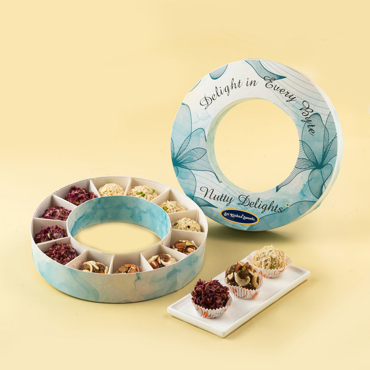 Sri Krishna Sweets Nutty Delights - 300 GM - AtoZ Indian Products