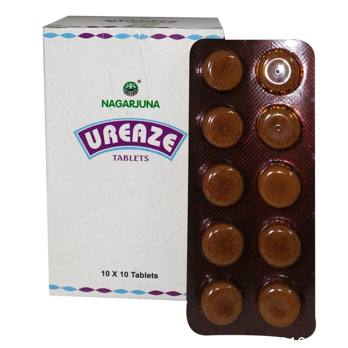 Nagarjuna Ureaze Tablets - 100 Tabs - AtoZ Indian Products