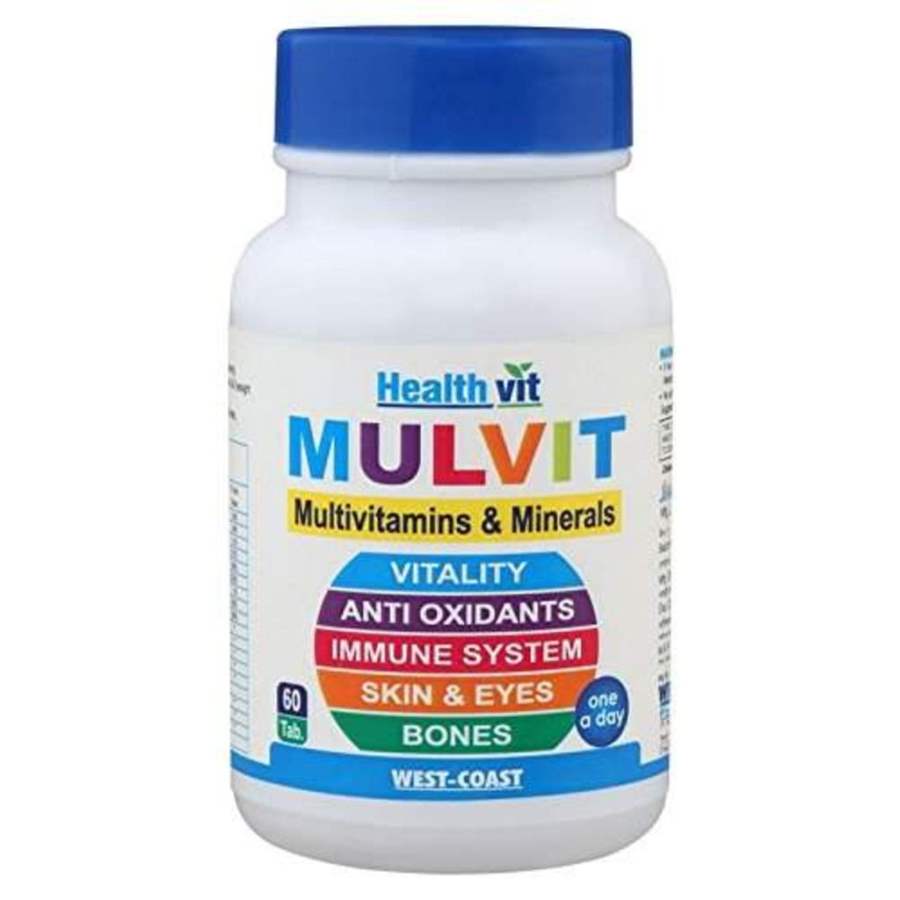 Healthvit Multivitamins and Minerals Tablets - AtoZ Indian Products