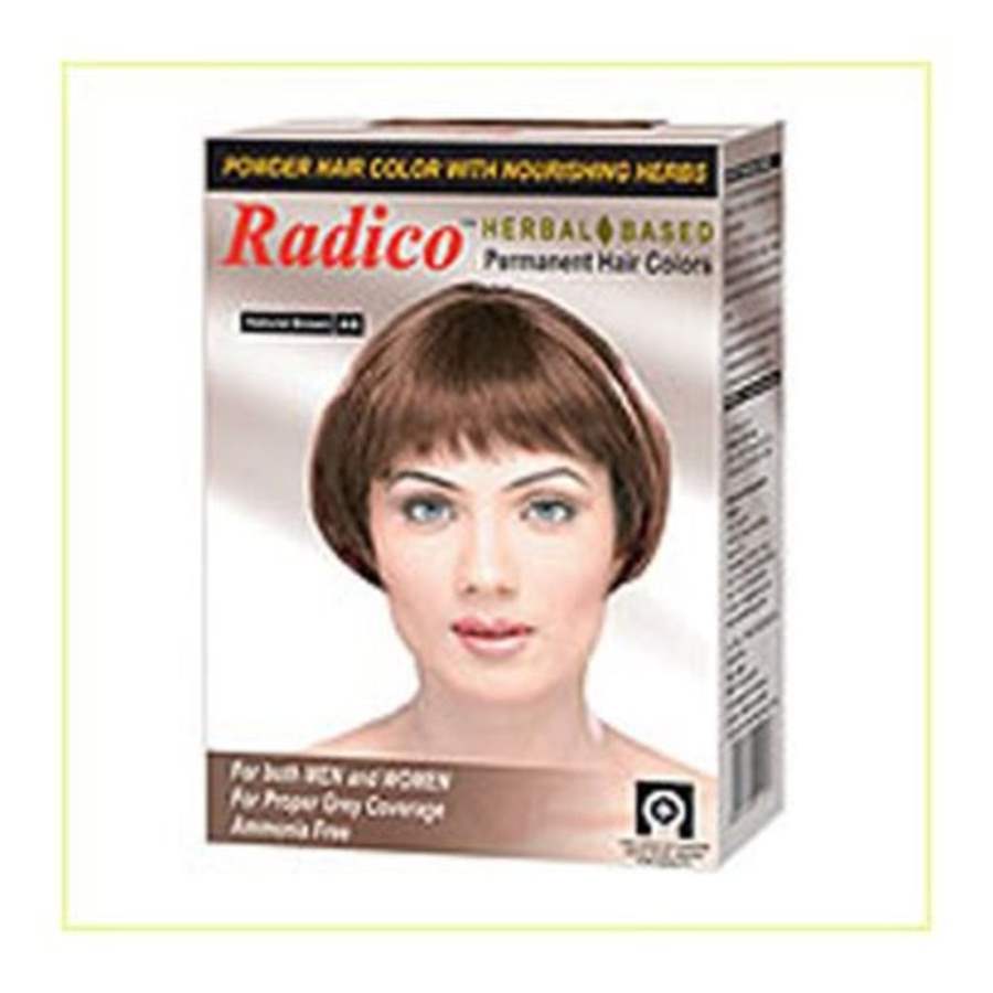 Radico Natural Brown Herbal Hair Color - AtoZ Indian Products
