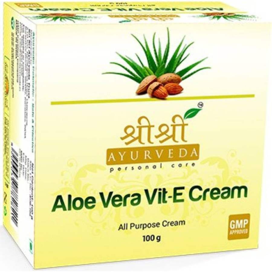 Sri Sri Ayurveda Aloe Vera Vit - E Cream - AtoZ Indian Products